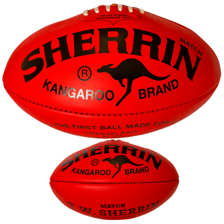 Sherrin Kangaroo Brand Full Size Football – Training Yellow | Buy ...