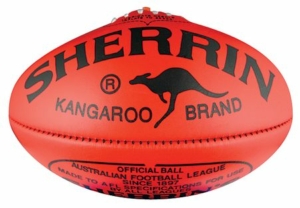 Sherrin Kangaroo Brand Football – Red | Buy Equipment Online